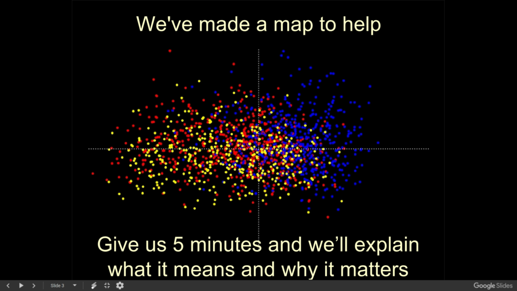 On finding political axes using maths : Francis Irving